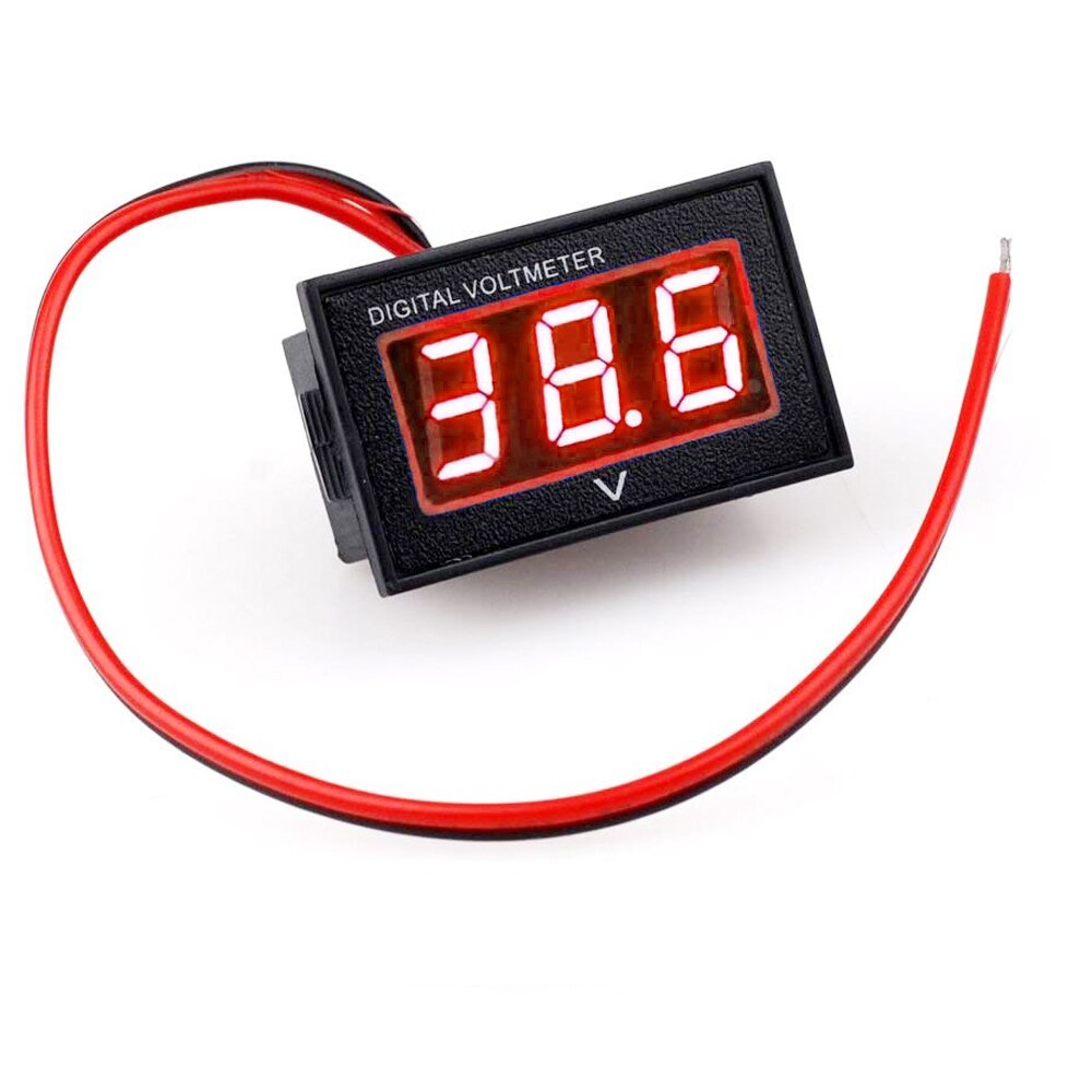 DC 48V Blue Digital Voltmeter Volt Panel Meter Two... – Vicedeal