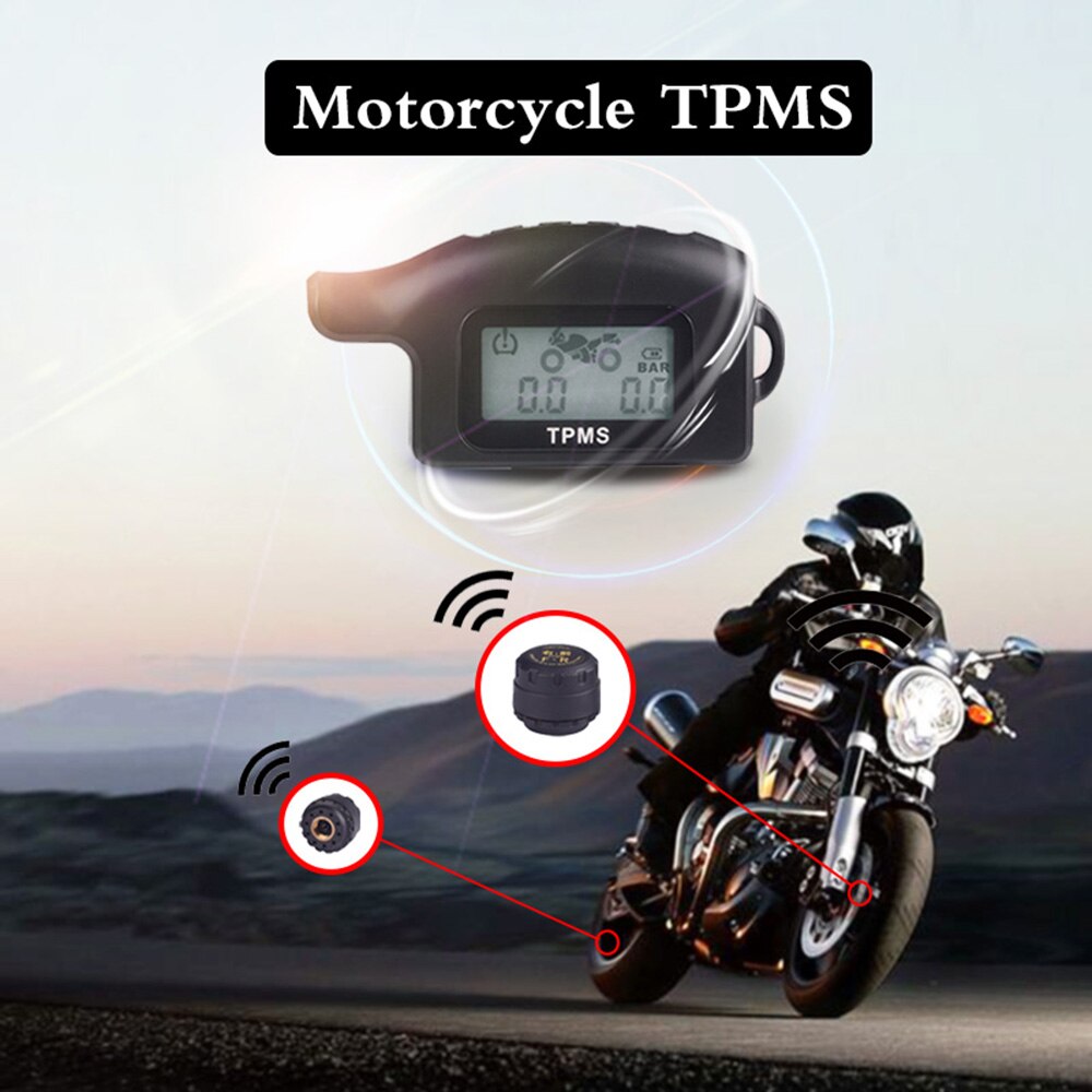 Waterproof Cordless TPMS Motorcycle Tire Pressure ... – Vicedeal