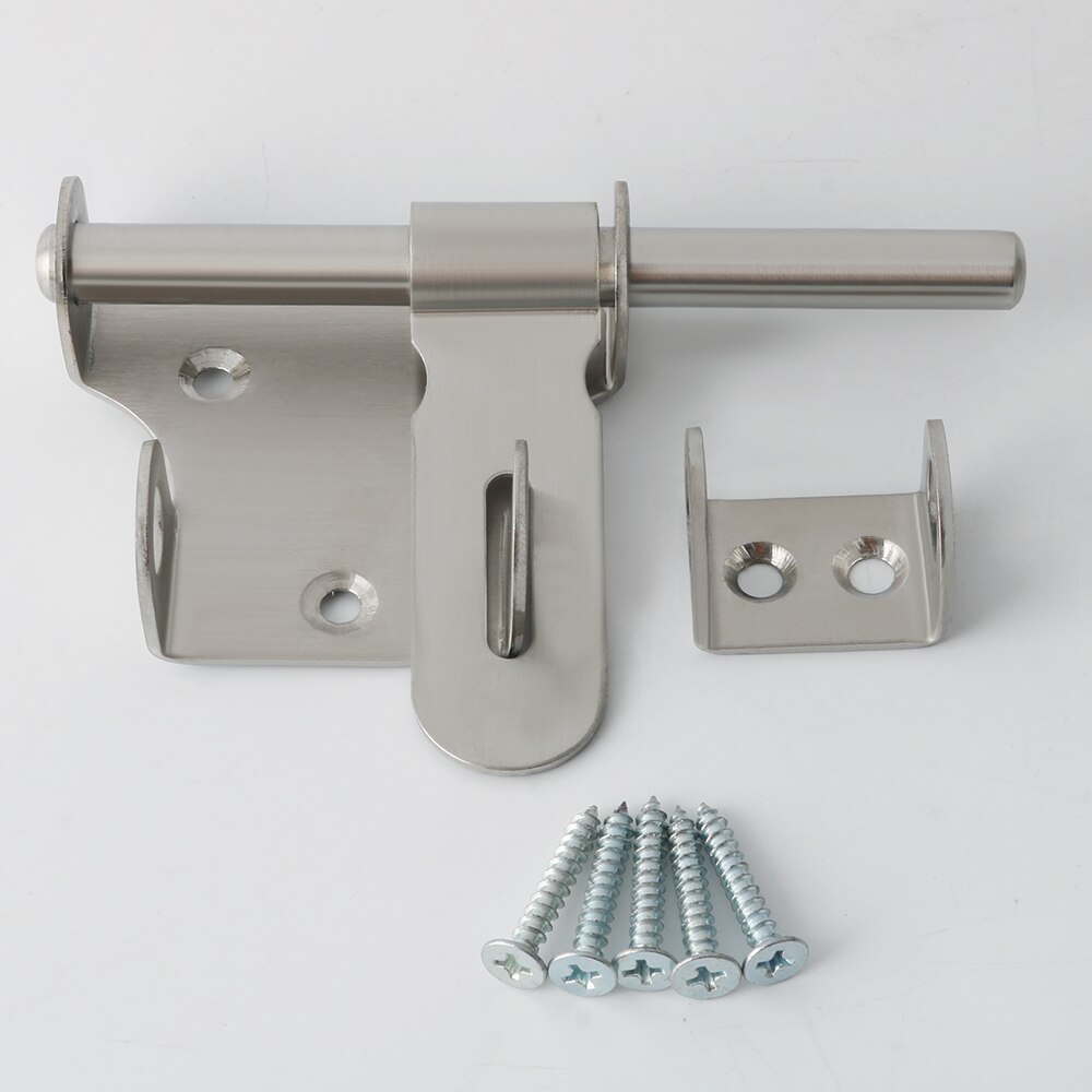 304 Stainless Steel Door Lock Barrel Bolt Latch Pa... – Grandado