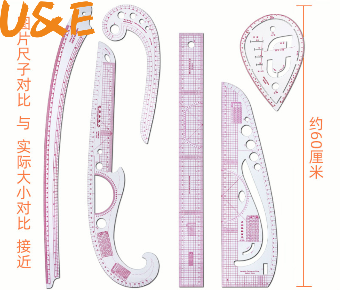 Pattern Tools 9pcs Sewing French Curve Ruler Measu... – Grandado