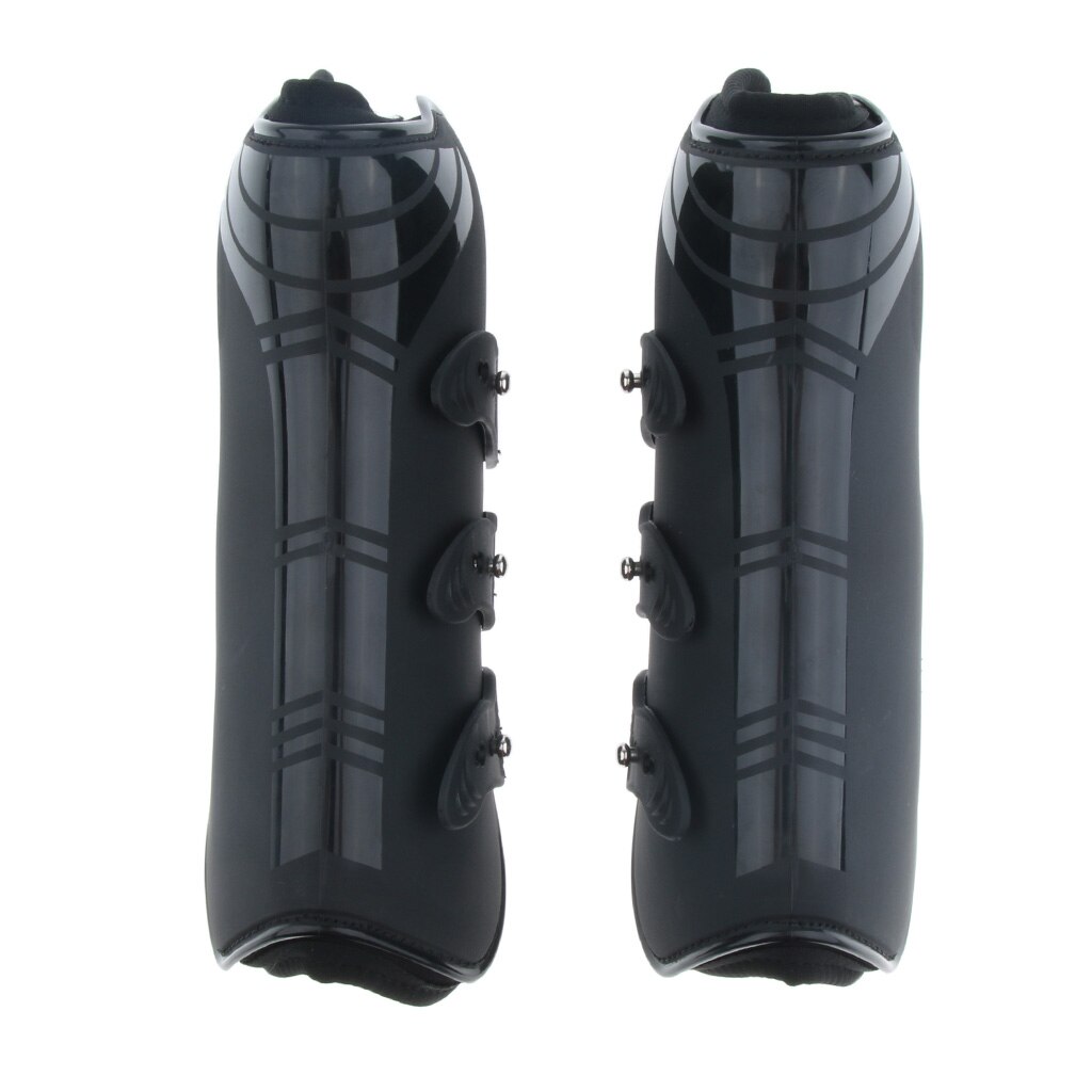 2 Pack Equine Horse Leg Boots, Open Front Leg Tend... – Grandado
