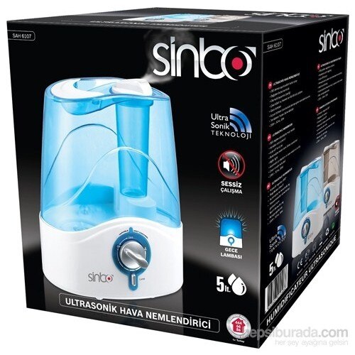 Sinbo SAH-6107 Ultrasonic Air Humidifier Steam Mac... – Grandado