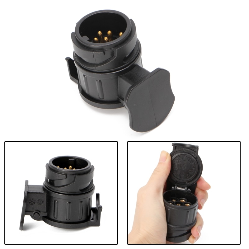 Waterproof 13 To 7 Pin Plug Trailer Caravan Electr... – Vicedeal