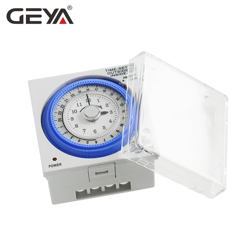 Geya tb37 mekanisk din switch timer 110v or 220v ... – Vicedeal