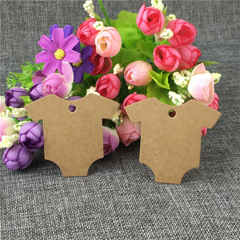 100 stks/partij 6x6.5 cm Lege Kleding Vormige Kraf... – Grandado