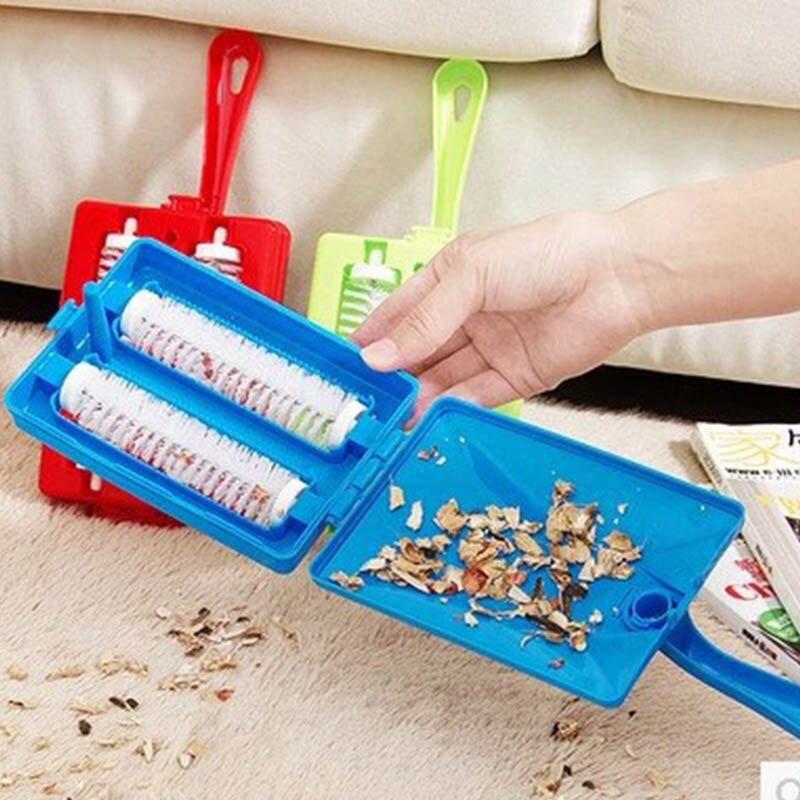 2 Brush Head Handheld Carpet Table Brush Plastic S... – Grandado