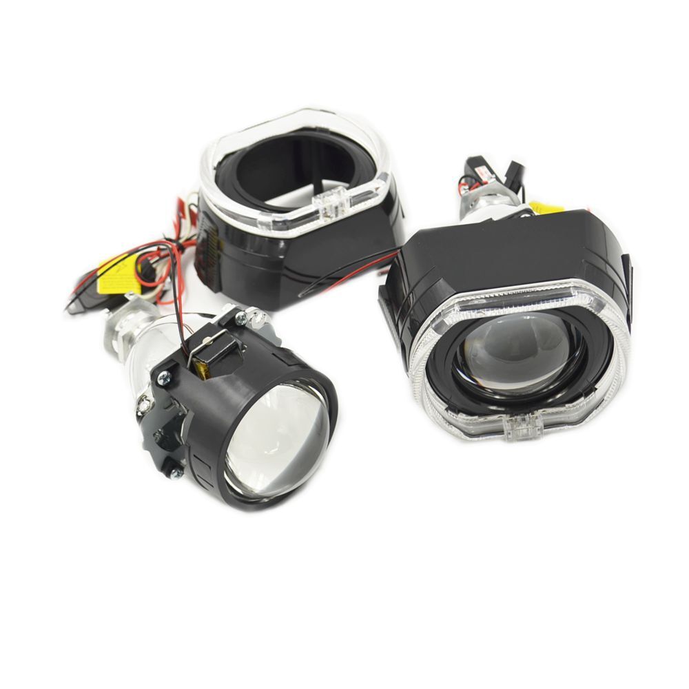 2.5 inch mini bi xenon hid projector lens DRL whit... – Grandado