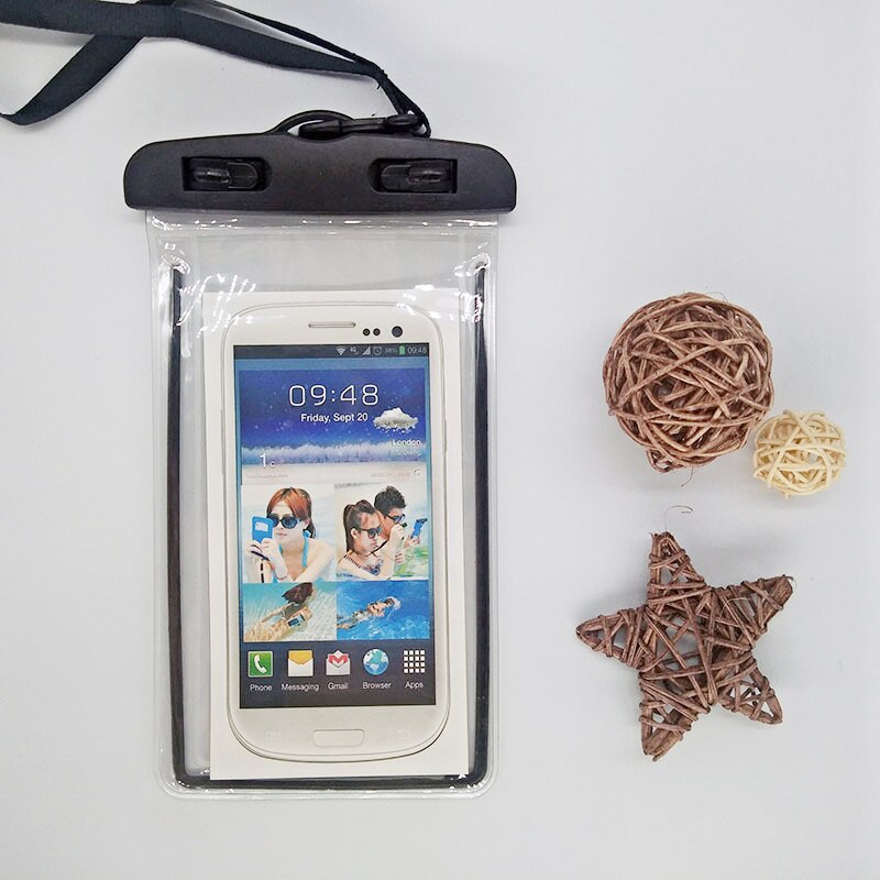 Beach phone bag Luminous waterproof pouch Swimming... – Grandado