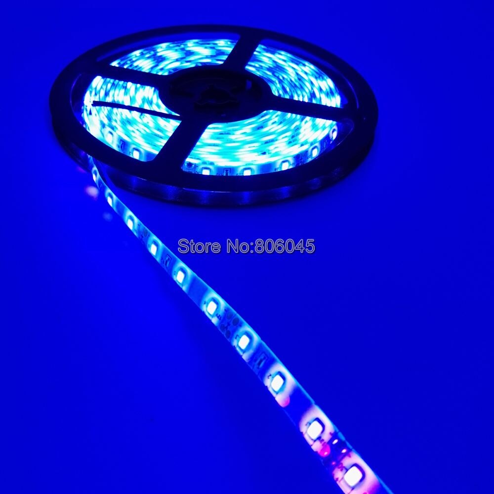 5m DC 12V SMD 2835 UV Purple Flexible LED Strip Li... – Grandado