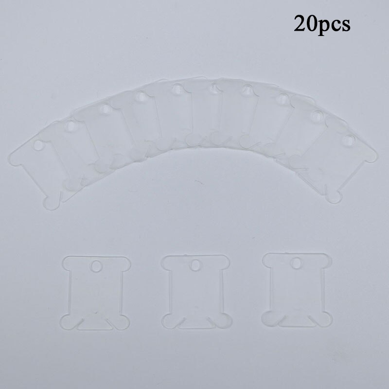 20pcs Plastic Embroidery Floss Craft Thread Bobbin... – Grandado