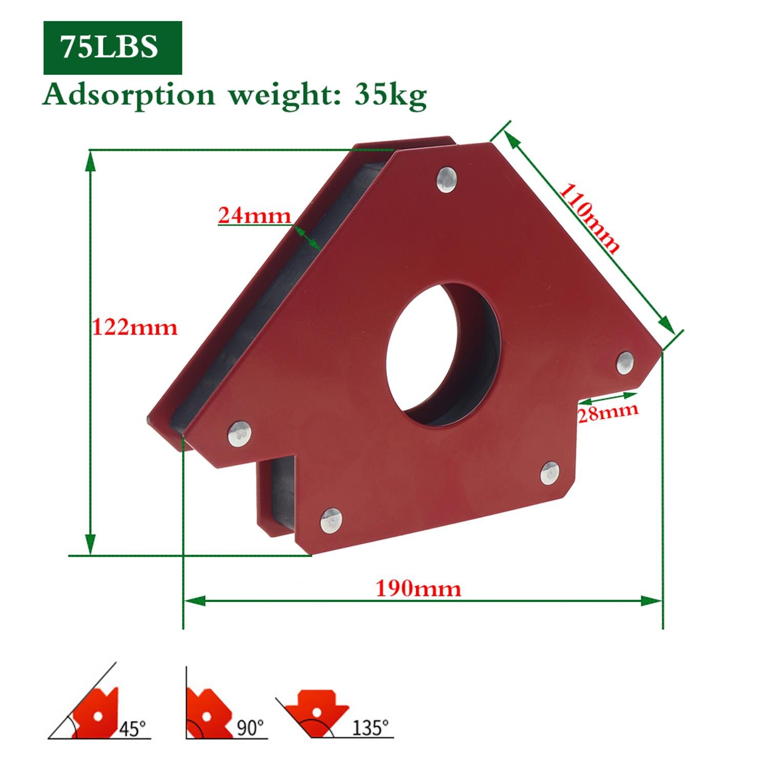 25/50/70LB Magnets arrow welding fixture welding m... – Vicedeal