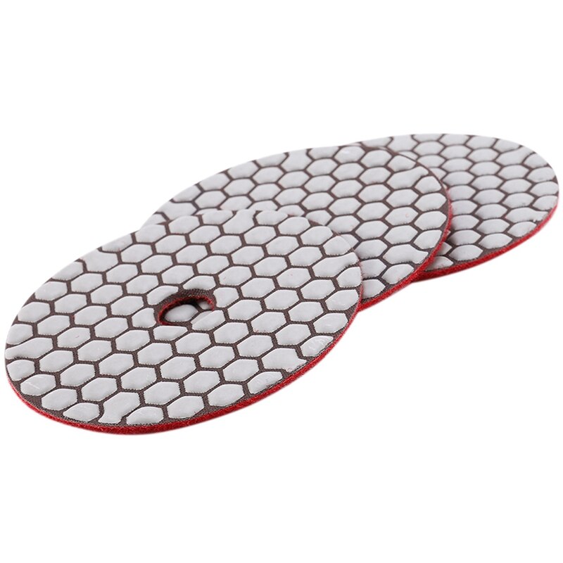 6Pcs 4 Inch/100Mm Grit #400 Diamond Dry Polishing ... – Grandado