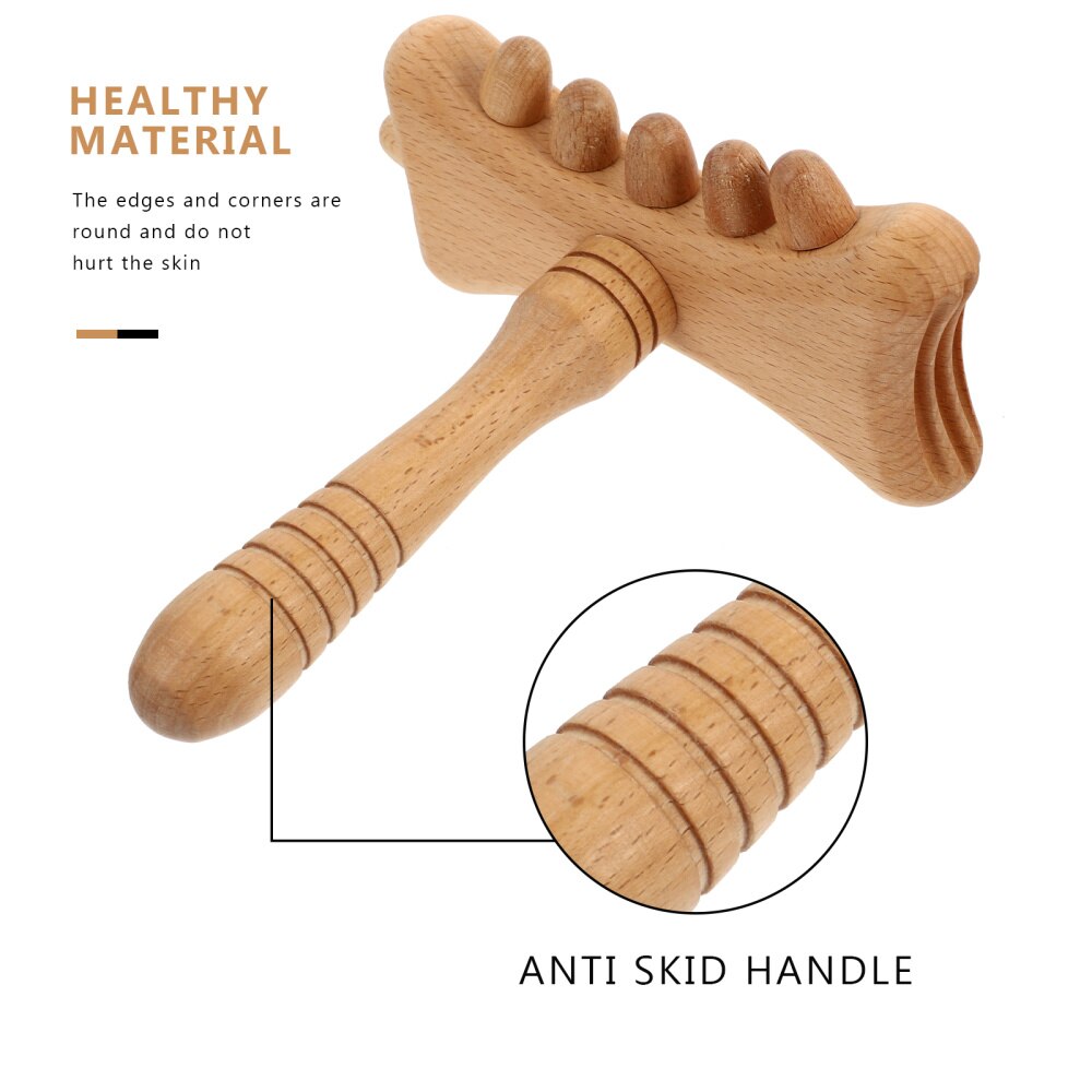 Beech Guasha Stick Guasha Stick Premium Body Part ... – Grandado
