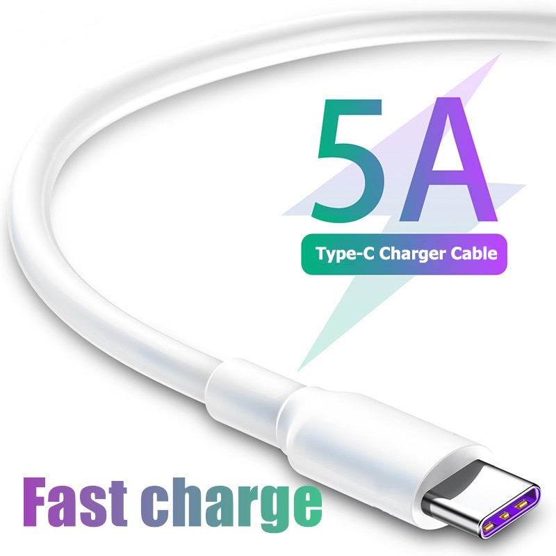 Tape C Kabels 5A Supercharge Snel Opladen Kabel Vo... – Grandado