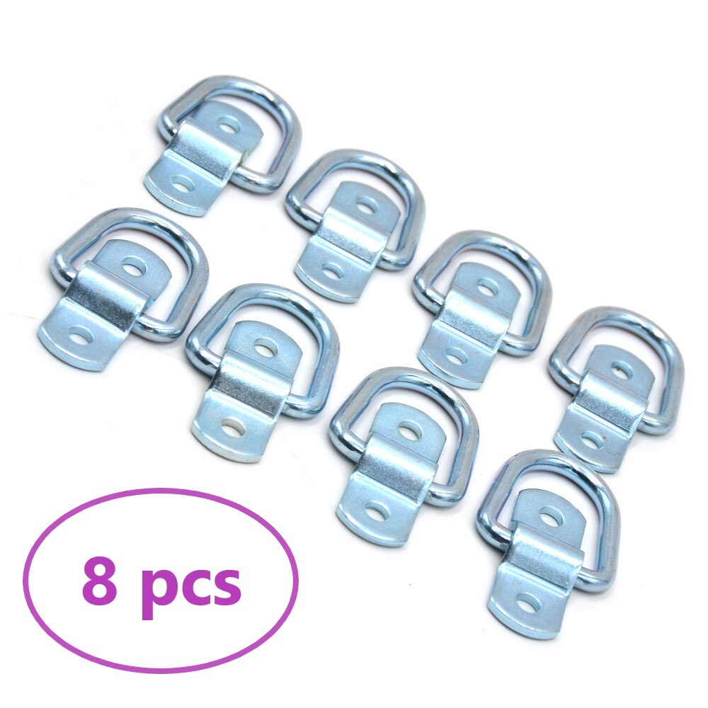 8pcs Car Trailer Tie Down D Ring Load Anchor Trail... – Grandado