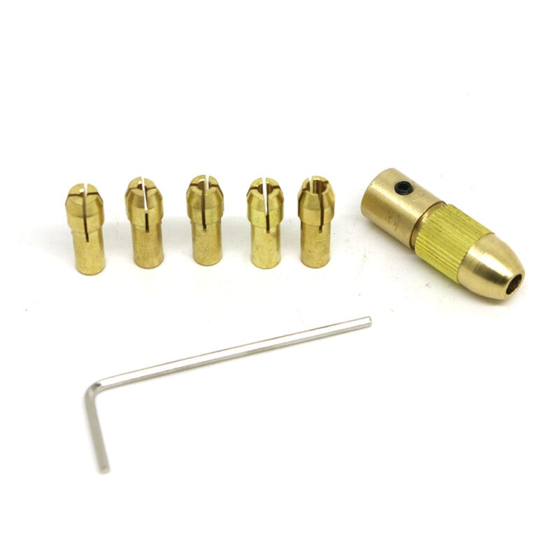 7 stuks 0.5-3mm Boorkop Spantangen Set van Quick C... – Grandado