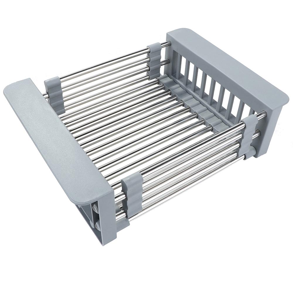 Adjustable Dish Drainer Stainless Steel Telescopic... – Grandado