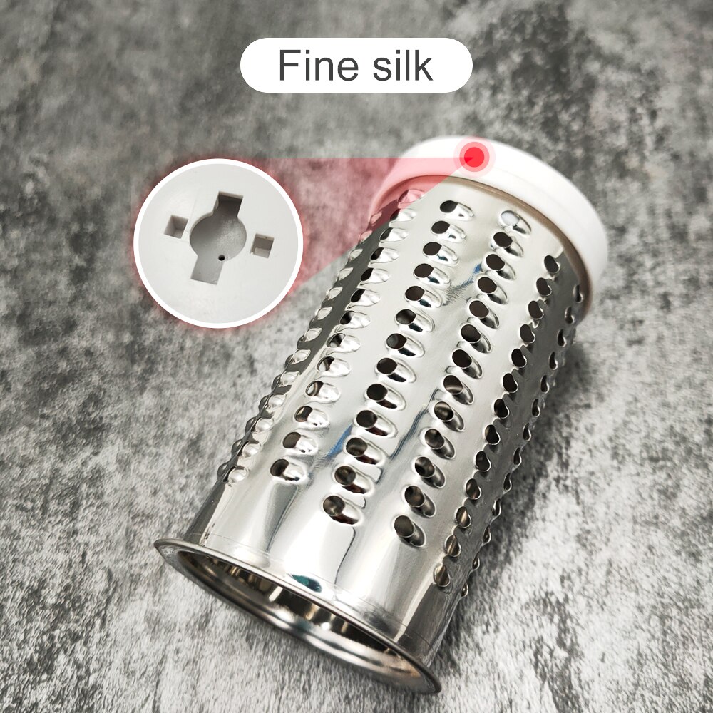 Stainless Steel Rotary Cheese Grater Gadgets for K... – Grandado