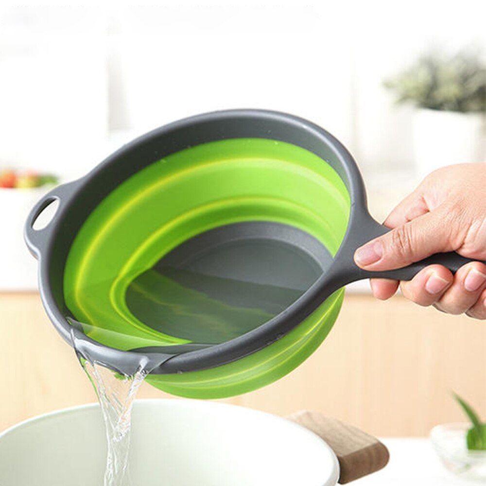 Foldable Silicone Water Scoops With Long Handle Co... – Grandado