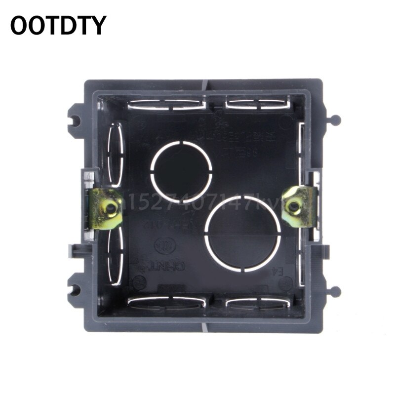 Black PVC 86-Type Junction Box Wall Mount Cassette... – Grandado