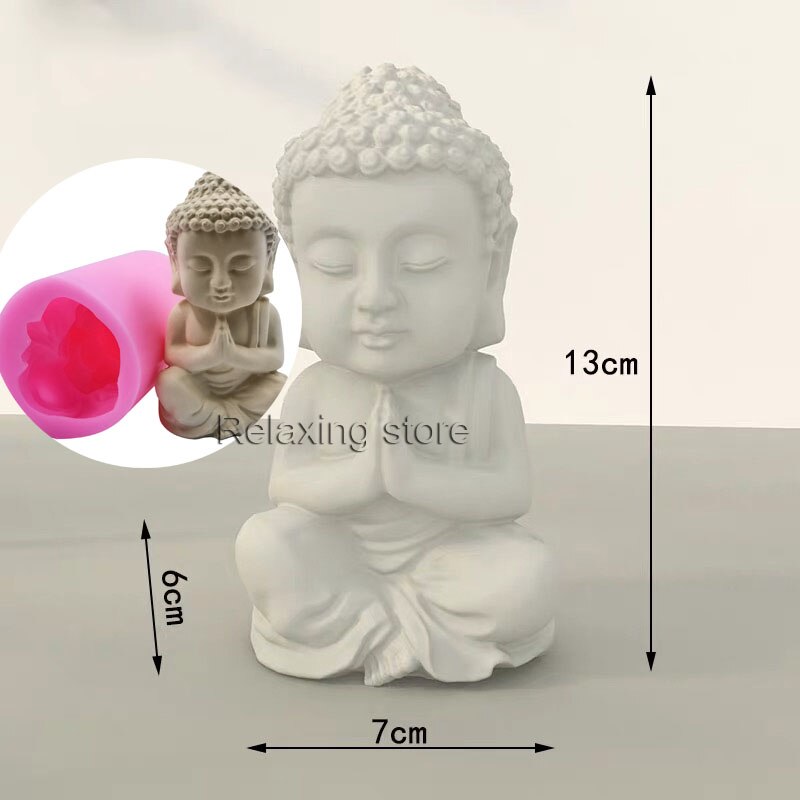 3D Buddha Statue Aromatherapy Gypsum Plaster Home ... – Grandado