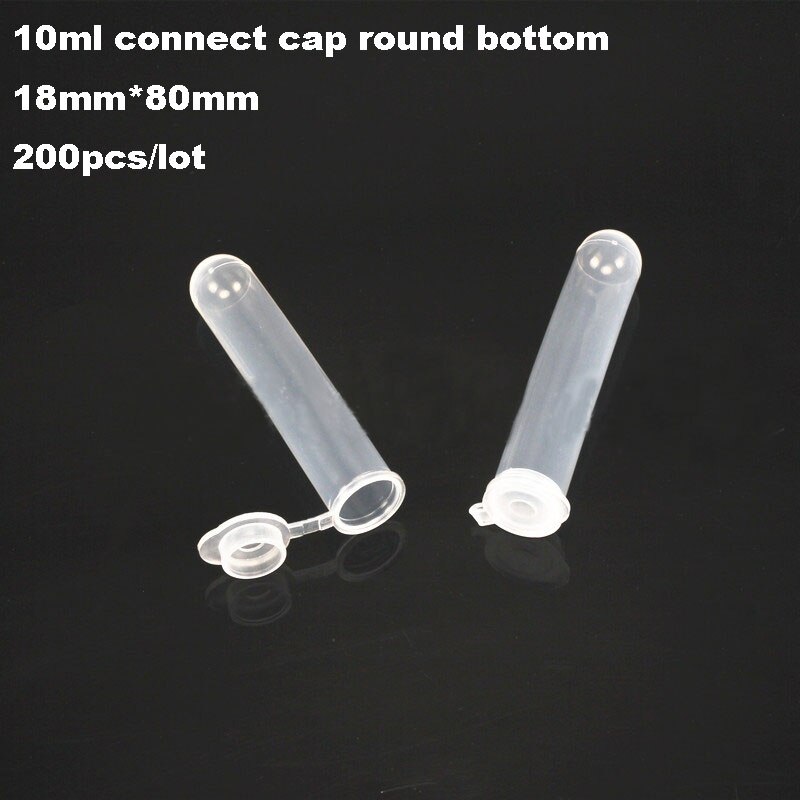 200pcs/lot 10ml Plastic centrifuge tube no scale T... – Grandado