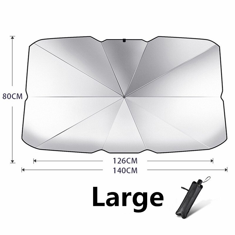 Car Windshield Sunshade Umbrella Type Sun Shade fo... – Vicedeal