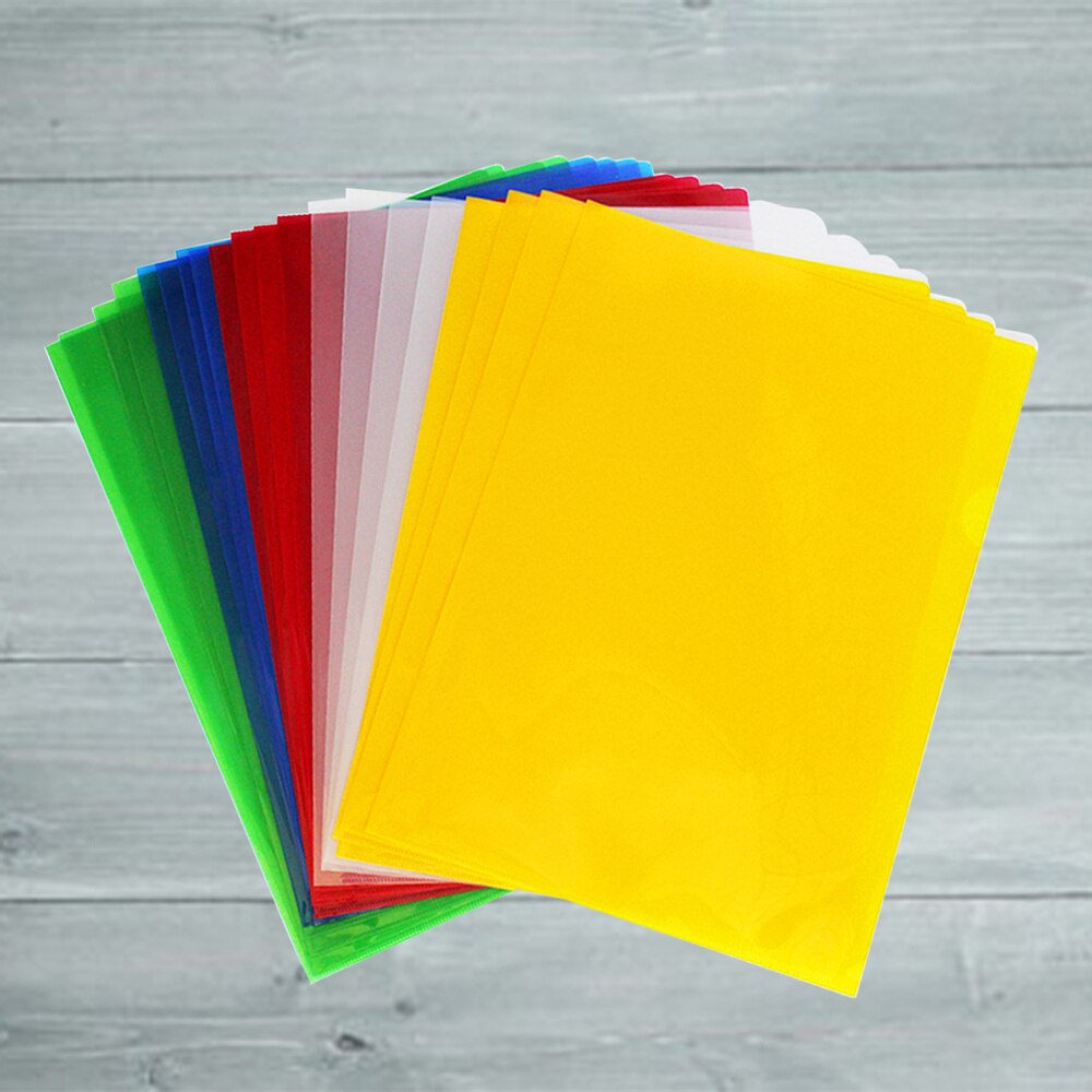 20PCS A4 Transparent Stationery File Folder Waterp... – Grandado