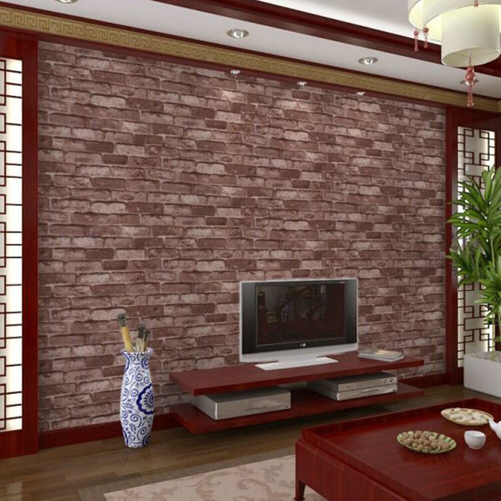 Muursticker Muur Bakstenen Patroon Zelfklevende Wa... – Vicedeal