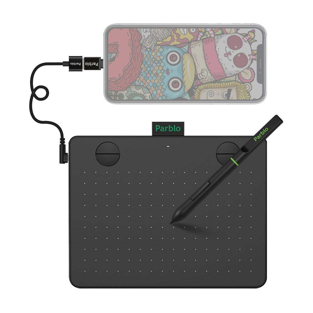 Parblo A640 V2 Digital Tablets Signature Graphics ... – Grandado