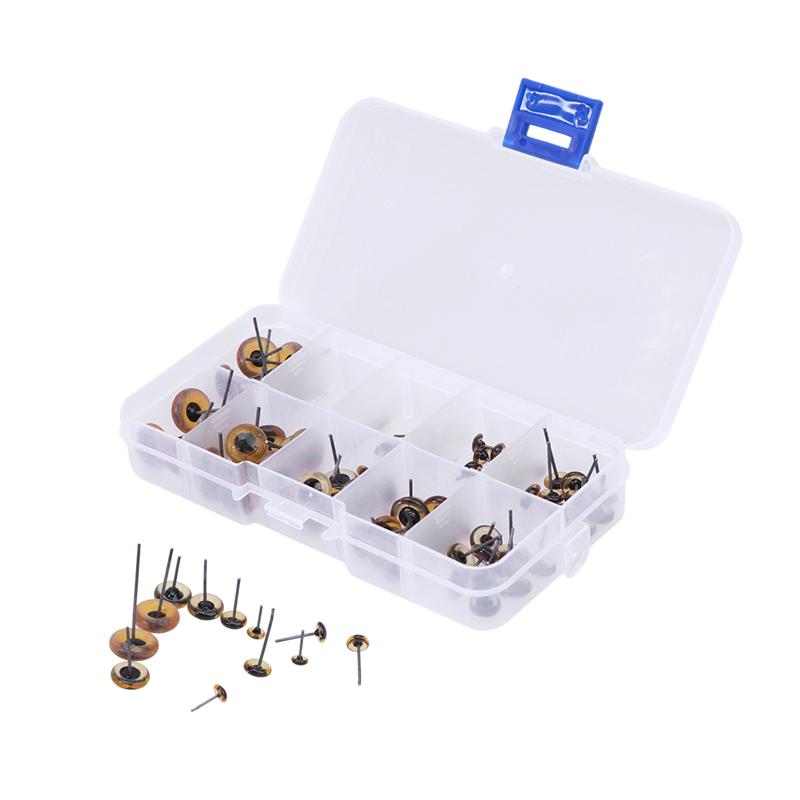 100pcs Simulatie Dier Bruine Ogen Plug-in Glazen E... – Vicedeal