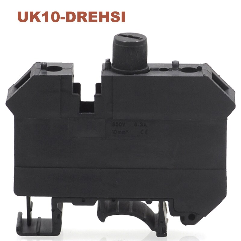 1Pcs Din Rail Screw Clamp Fuse Terminal Blocks UK1... – Grandado