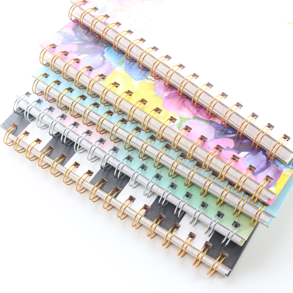 cute school coil spiral hardcover composition note... – Vicedeal