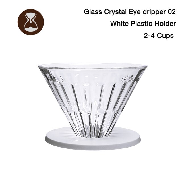 TIMEMORE Glass Crystal Eye coffee dripper pour ove... – Vicedeal