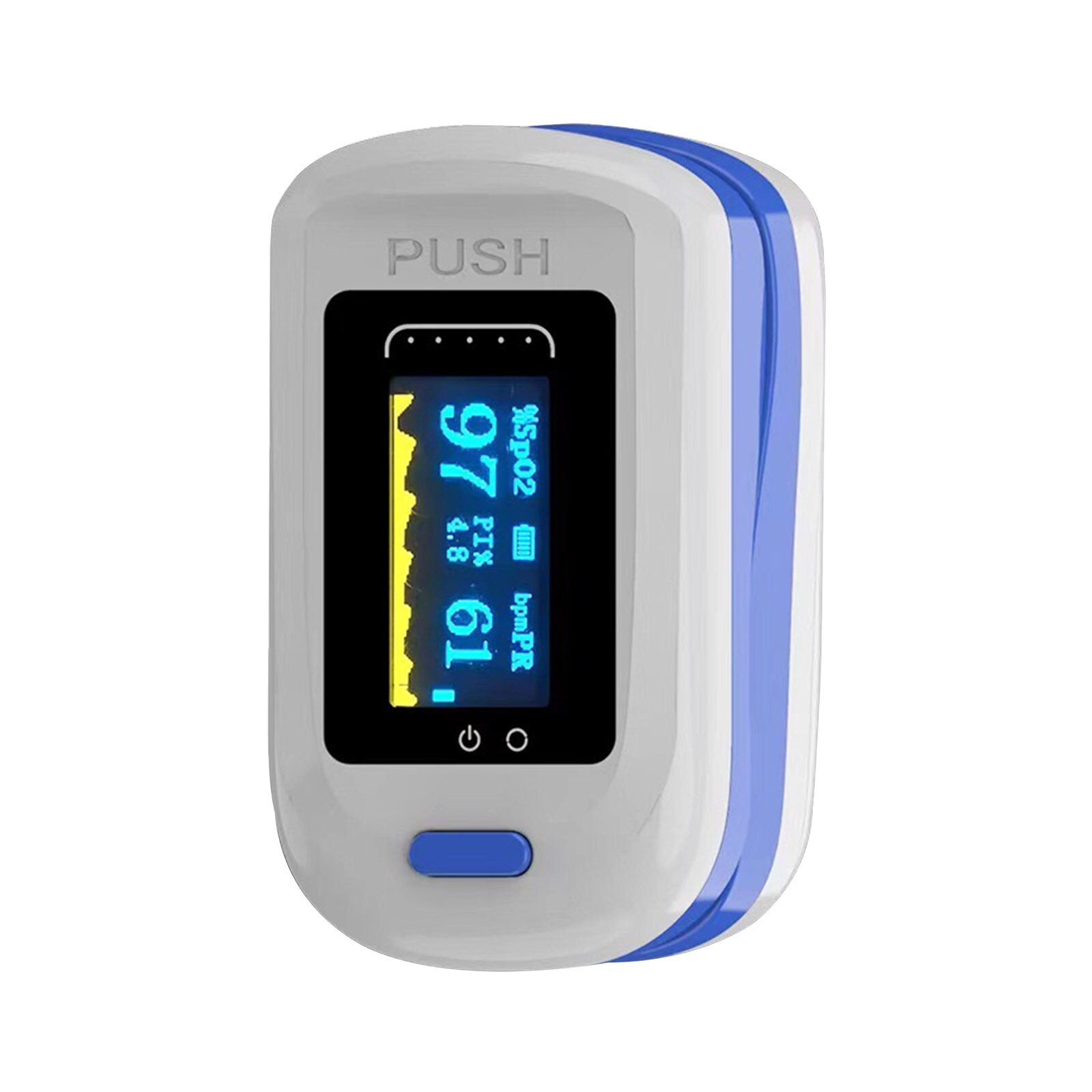 Portable Finger Tip Pulse Oximete Pulse Oximeter H... – Grandado