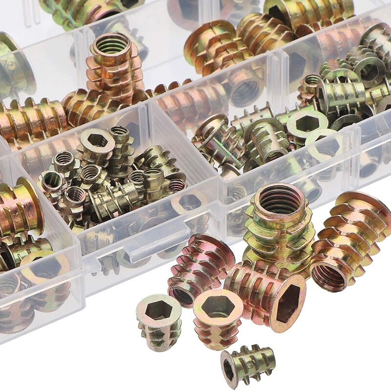 138PCS Metric Thread Insert Nut M4/M5/M6/M8/M10 Ki... – Grandado