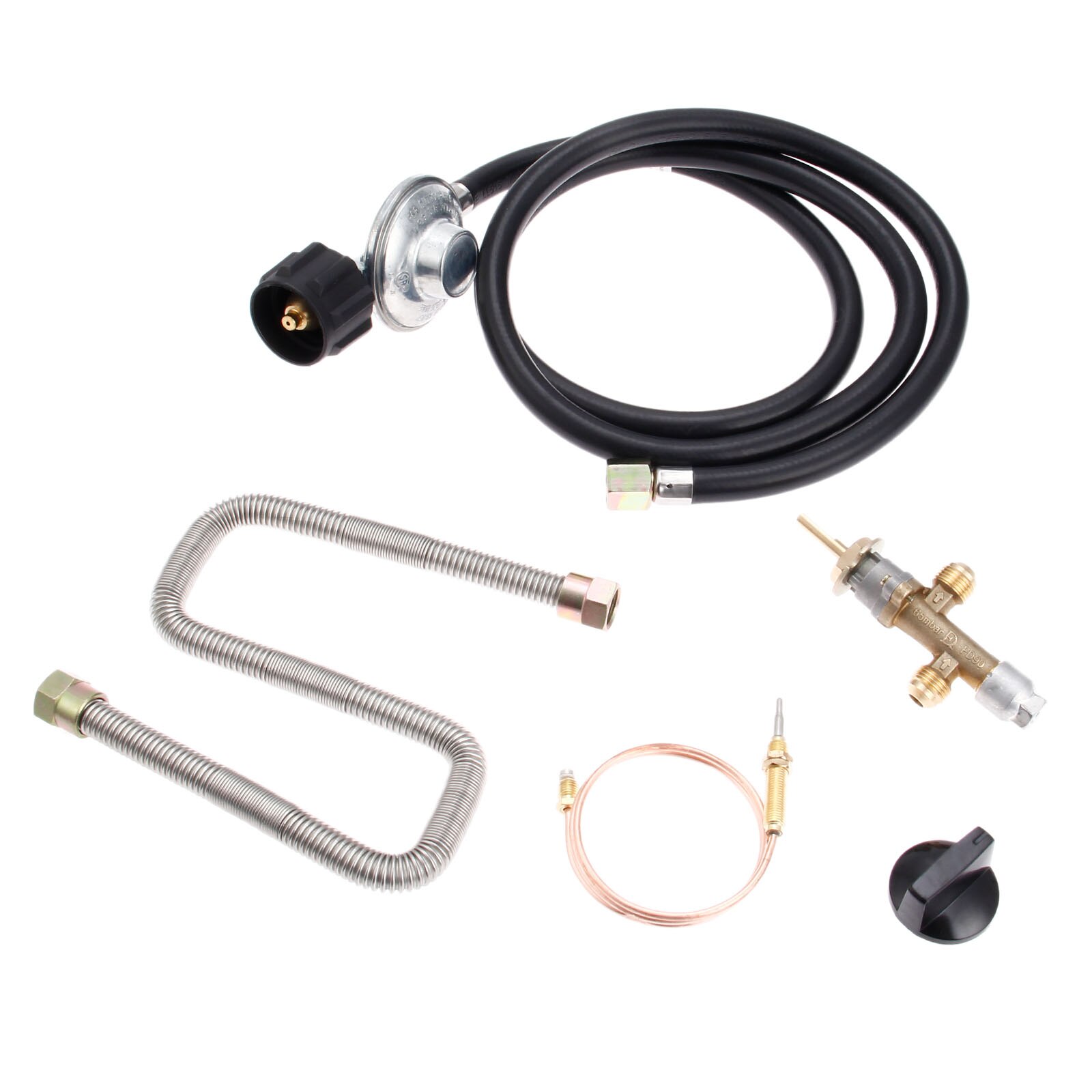 1Pc Low pressure QCC1 connection Propane Fire Pit ... – Grandado