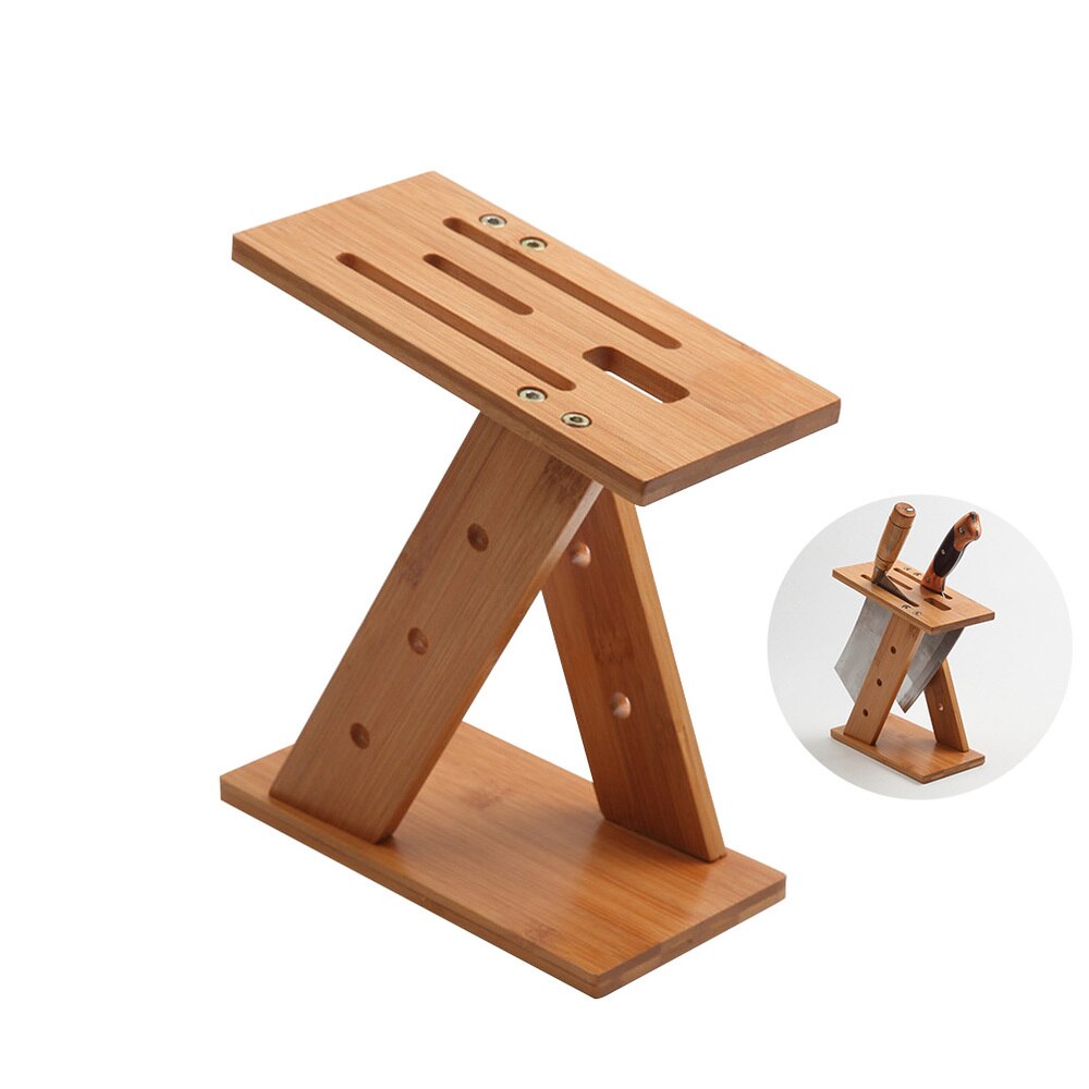 1pc Block Bamboo Z-shape Multifunctional Storage R... – Grandado