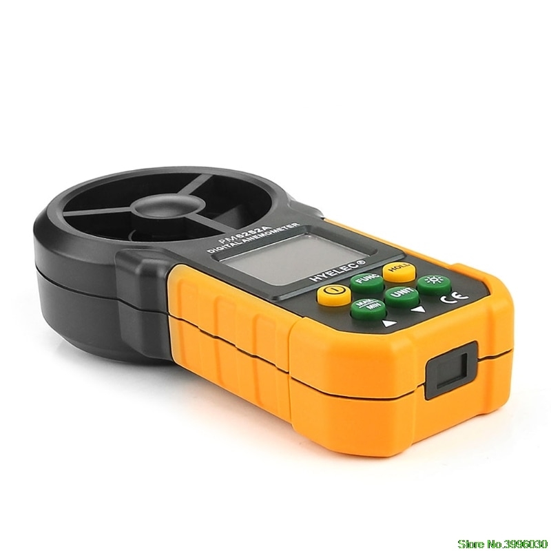 HYELEC MS6252A Digital Air Speed Anemometer/Air Vo... – Grandado