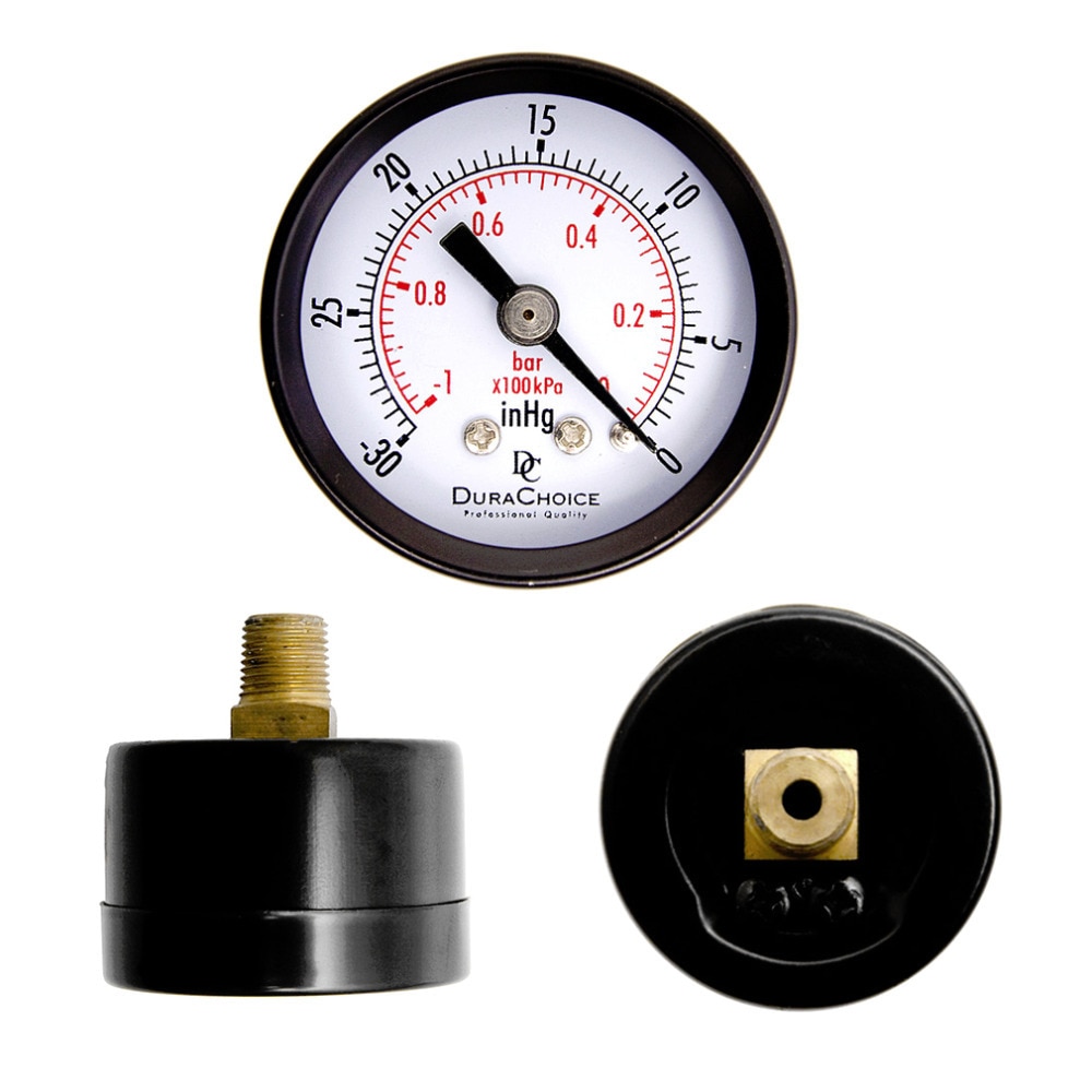 1Pc Double Scale Vacuum Manometer Mini Dial Air Va... – Grandado