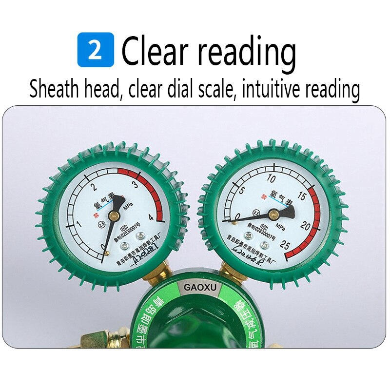 Oxygen Gas Bottle Regulators O2 Reducing Pressure ... – Vicedeal