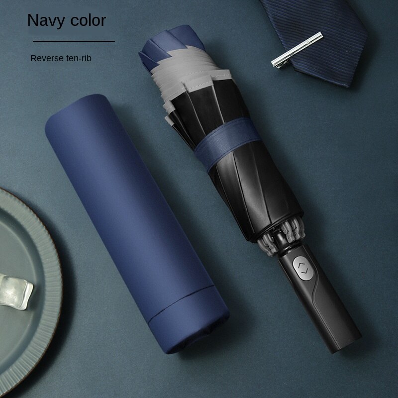 Windproof automatic folding inverted umbrella 10 r... – Grandado