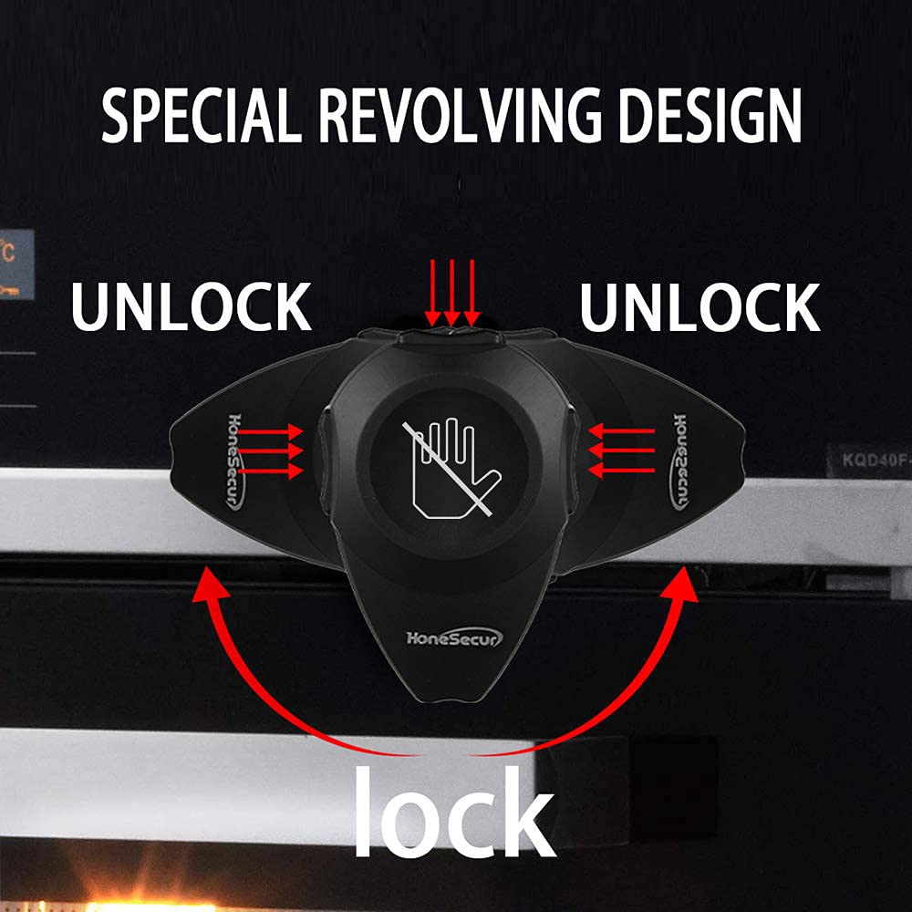 Honesecur Baby Safety Oven Door Lock for Kitchen C... – Grandado