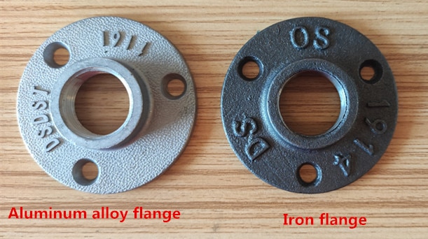 10Pcs DN15 1/2" Cast Iron Flanges Pipe Fittin... – Grandado