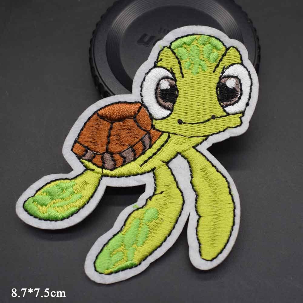 Animal Sea Turtles Iron On Embroidered Clothes Pat... – Grandado