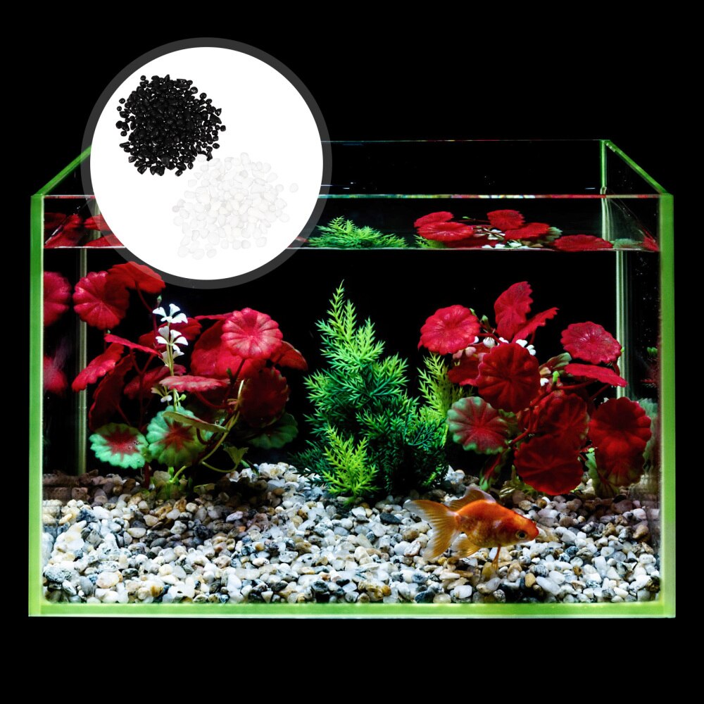 1 Set Fish Tank Landscape Colored Stone Aquarium T... – Grandado