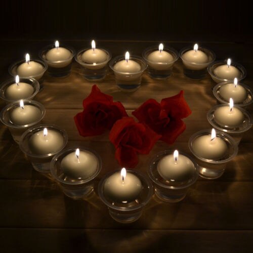 10PCS Romantic Round Water Floating Candle Disc Fl... – Vicedeal