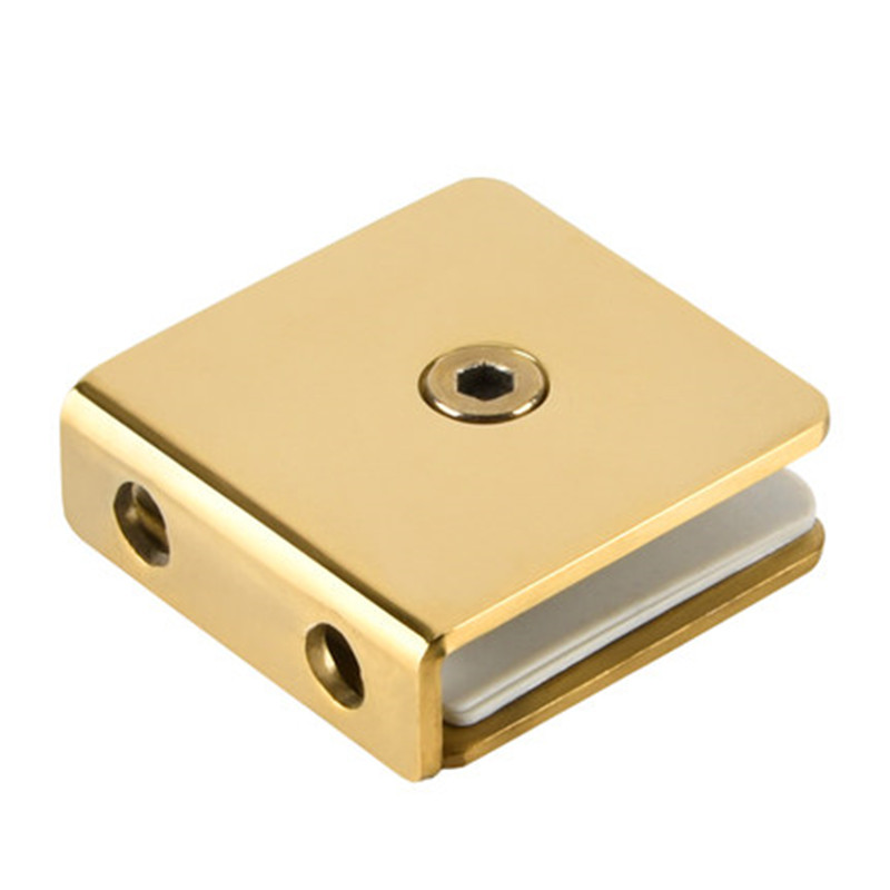 304 stainless steel glass clip gold fixed clip sho... – Grandado