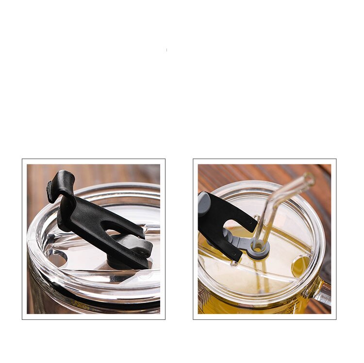 Transparent Calibration Cup with Lid Drinking Set ... – Grandado