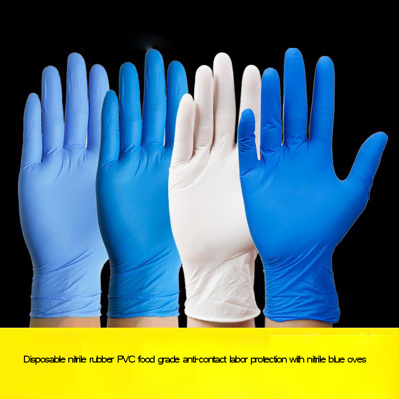 Disposable Nitrile Rubber PVC Glove Anti-contact L... – Grandado